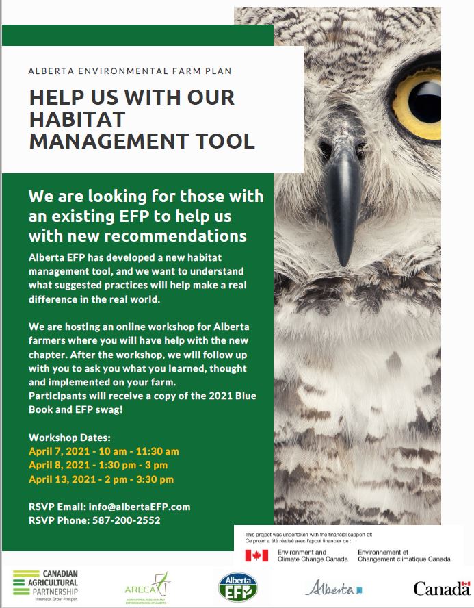 Environmental Farm Plan – Municipal District of Spirit River